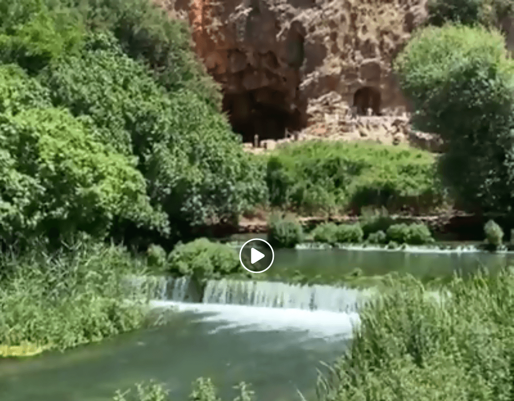 Banias: aquí nace el río Jordán