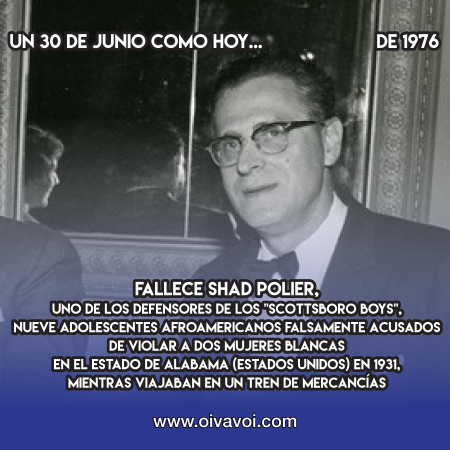 Shad Polier y los Scottsboro Boys