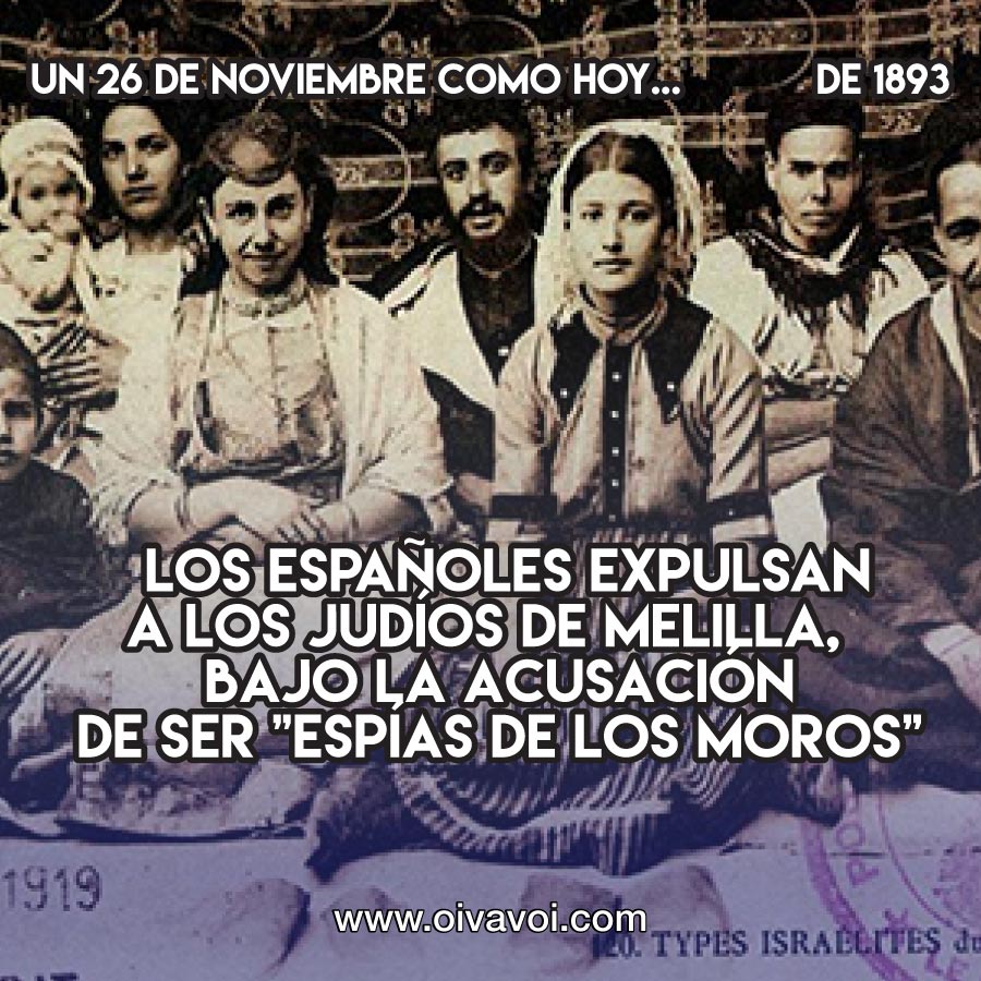 Expulsión de los judíos de Melilla - Oivavoi