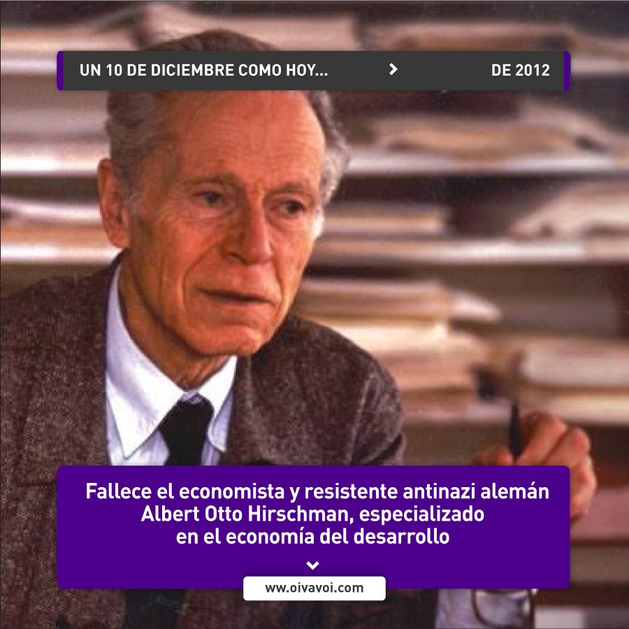 Albert Hirschman y la economía del desarrollo