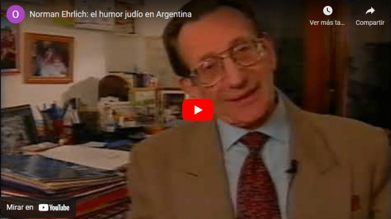 Norman Erlich: el humor judío en Argentina