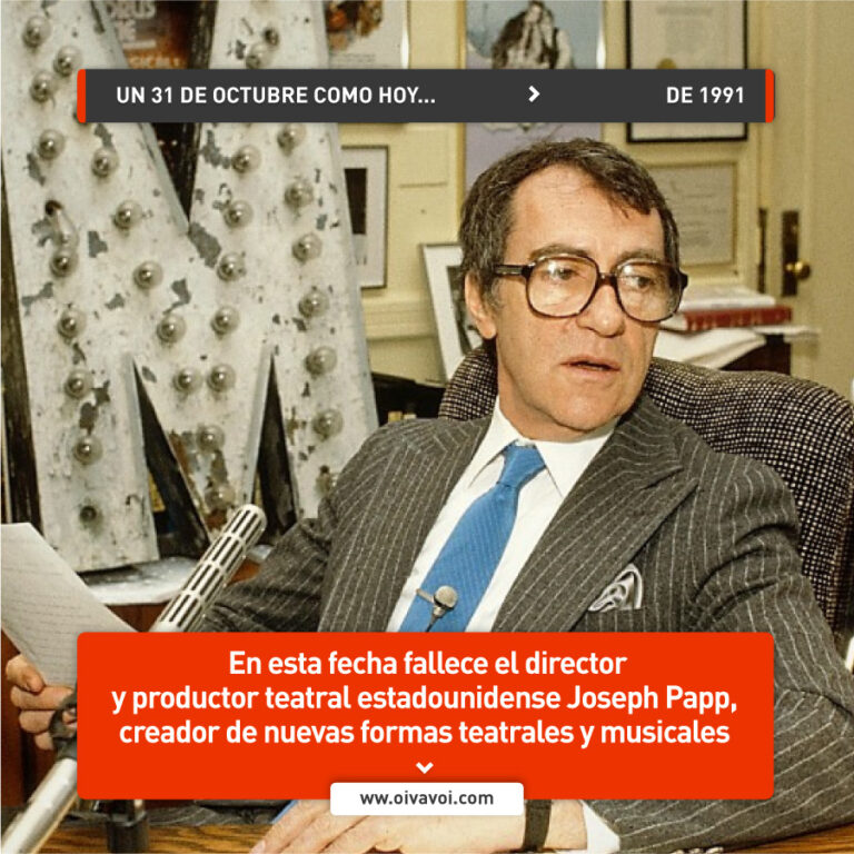 Joseph Papp, innovador teatral